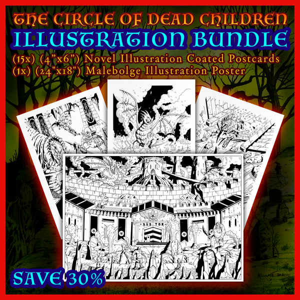 Homerik "The Circle of Dead Children" Illustration Bundle – Metal ...