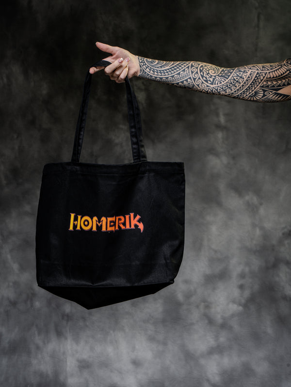 Homerik "Abandon All Hope" Cotton Tote Bag – Metal Mastermind® Shop