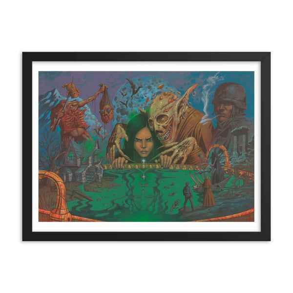 Homerik "Godless" Fine Art Print (24"x18") – Metal Mastermind Shop