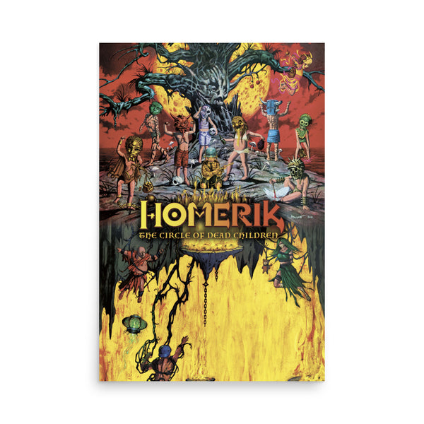 Homerik "The Circle of Dead Children" Album Cover Poster (24"x36 ...